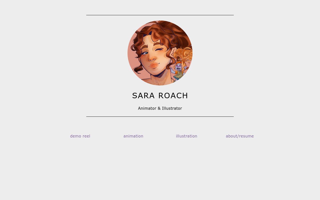 Sara Roach Portfolio